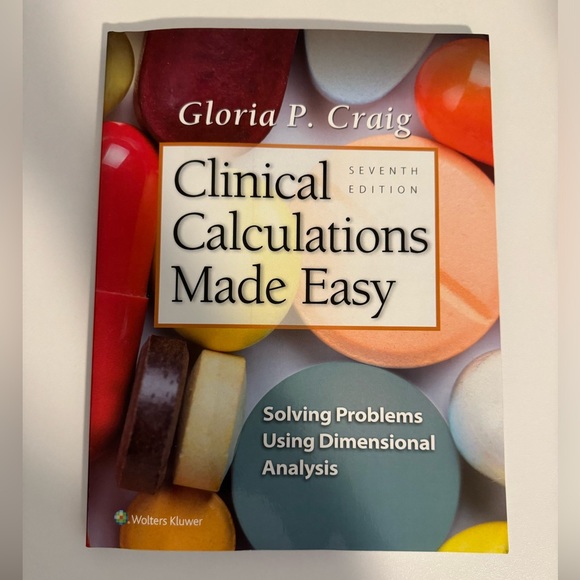 Other | Pharmacology 12 Dosage Calculation Book | Poshmark